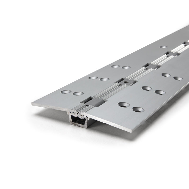 BHS Aluminum Geared Continuous Hinge – GHMT24 Full Mortise – BHS Canada